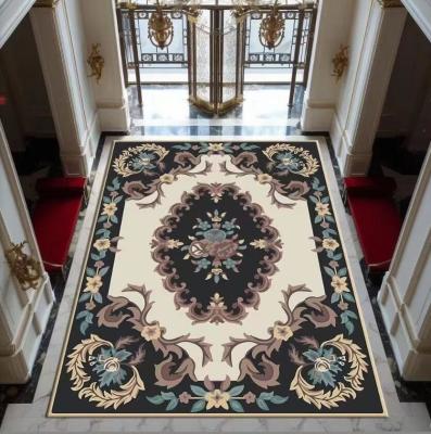 Cina Bohemia Colorful Printed Flower Pattern Carpets For Living Room Floor, Sofa and Bedroom in vendita
