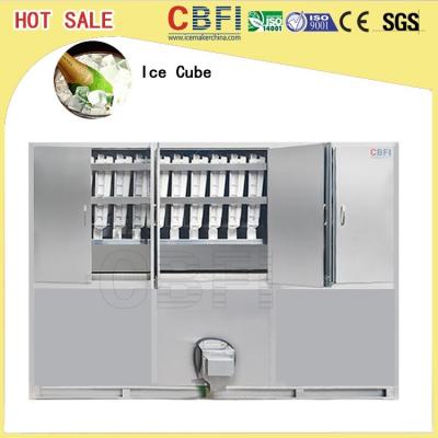 Cina 380V 50Hz 3P macchina del cubetto di ghiaccio da 5 tonnellate con basso consumo energetico in vendita