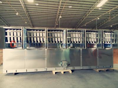 Cina Macchina commestibile integrata del cubetto di ghiaccio con la struttura dell'acciaio inossidabile in vendita