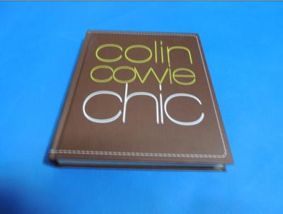Cina Libro rilegato del cuoio di colore di A4/A5/A6 Pantone che stampa carta patinata + copertura di seta/del panno in vendita