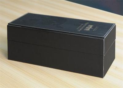 Cina Contenitori di gioielli d'imballaggio di colore di legno nero del MDF per vendita al dettaglio, scatole di stoccaggio di legno in vendita