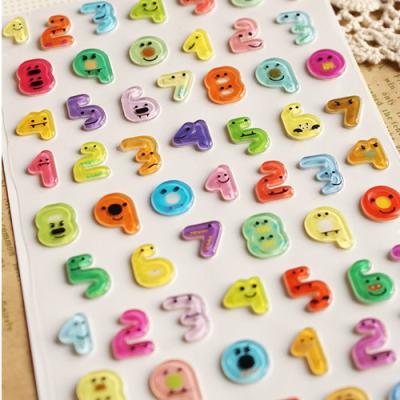 中国 デジタル水晶と防水おかしい漫画のステッカー 販売のため