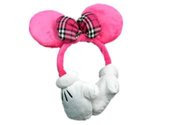 中国 ピンクの Minnie のヤナギタンポポのヘッドバンド 販売のため
