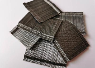 Chine la fibre en acier collée par 50mm de 0.9mm a accroché la forme avec la force à haute résistance à vendre