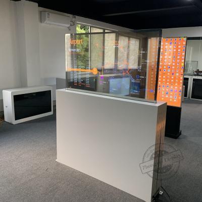 China 55 Zoll Bildschirm Transparentes OLED-Panel ohne Touchscreen-Option 120 Hz 1Ms zu verkaufen