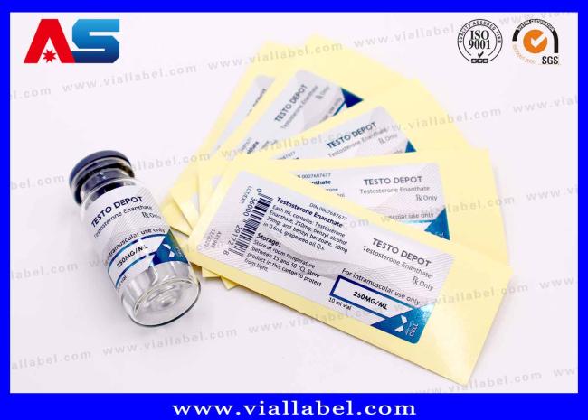 10ml vial label sample