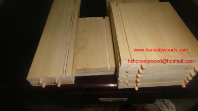 中国 Poplar/Birch/Paulownia drawer components, Solid wooden drawer for cabinet, furniture. Solid wood furniture parts 販売のため