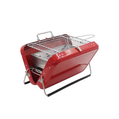 Cina Campeggio all'aperto BBQ Grill a carbone pieghevole portatile con dimensione aperta 30.7*22.5*20.5cm in vendita