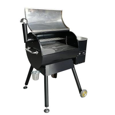 China Dispositivo de proteção contra alta pressão Barril Fumador de pellets de madeira elétrico Trolley Grill de churrasco à venda