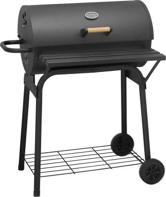 China Big Machine Houtskool roker BBQ Grill voor achtertuin feest aangepast logo Acceptabel 23kg Te koop