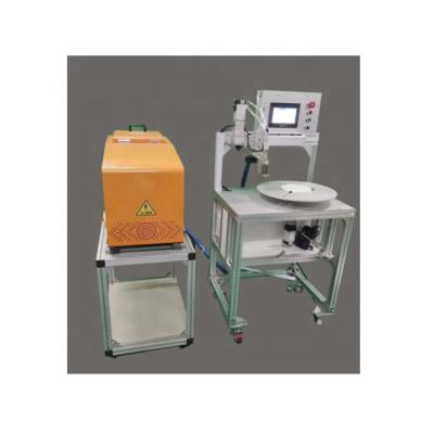 China Full Automatic Filter Core Bonding Machine Hot Melt Seaming End Cover Injection Molding Machine Te koop