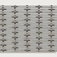 Quality Stainless Steel Brass Metal Decorative Crimped Woven Wire Mesh For Cabinet Doors for sale