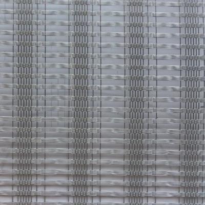 Durable Transparent Copper Mesh Laminated Glass For Security Constructions
