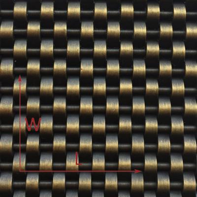 Woven Architectural Metal Mesh High Transparency For Exterior Facades