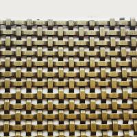 Quality Versatile Architectural Brass Mesh Corrosion Resistant Custom Metal Mesh Woven for sale