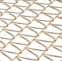 Quality 36m Electroplated SS Conveyor Belt Manufacturers High Tensile Strength for sale