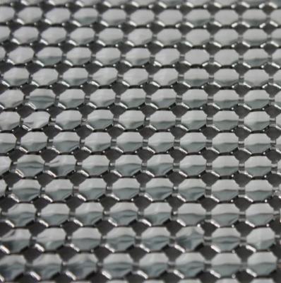 Shimmering Round Woven Metallic Sequin Fabric For Enchanting Wall Art