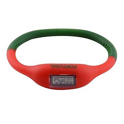 China Reloj unisex colorido del deporte del silicón cómodo para el regalo de la Navidad en venta