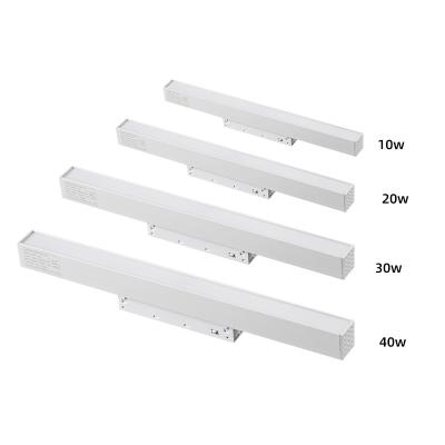 Cina Hotel Villa 48V Magnetic Track Light 10w 20w 30w Illuminazione commerciale lineare bianca in vendita