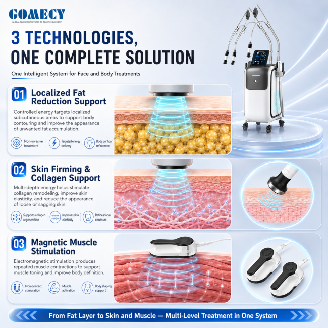 Cryomagwave 2450MHz Microwave Body Contouring Machine with Intelligent Cooling System and Electromagnetic Muscle Stimulation