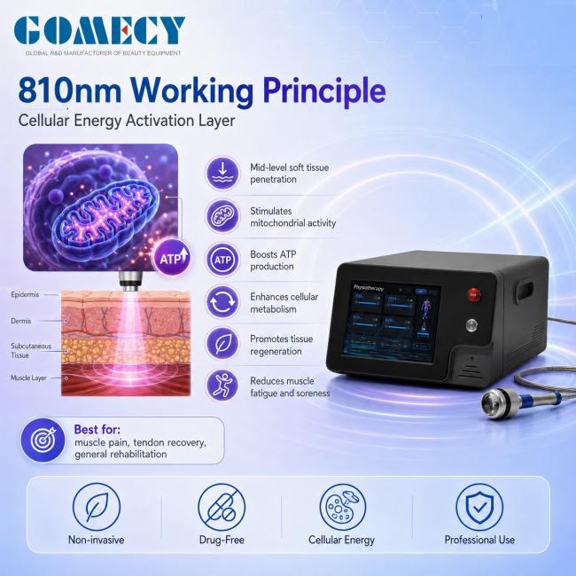 810nm working principle cullular energy activation layer