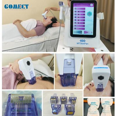 중국 금 분자 Rf 미크로네이드링 머신 뷰티 미크로네이드 Rf 리프팅 머신 피부 색조 치료 판매용