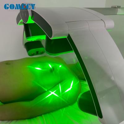 중국 Luxmaster 진공 지방 흡입 레이저 슬리밍 기계, 532nm 녹색 빛과 롤러 치료로 바디 스컬프팅을 위한 지방 세포 타겟팅 판매용