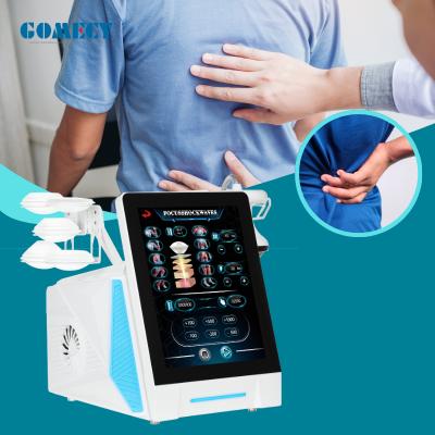 China Gefocust schokgolftherapieapparaat voor fysiotherapie, sportblessureherstel, revalidatie, ED-behandeling, cellulitisvermindering, diepweefselgenezing Te koop