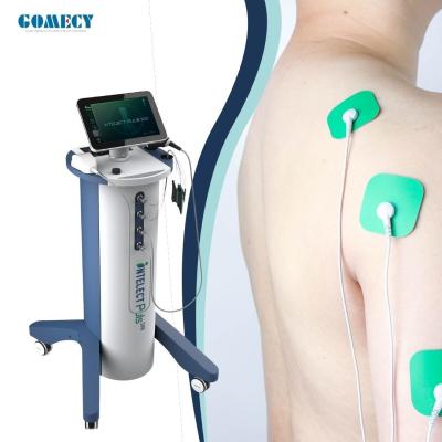 China 3 in 1 Vertical Pneumatic Ballistic Extracorporeal Shock Wave Therapy Machine for sale
