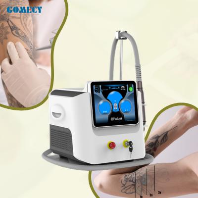 China Professional Q Switched Nd YAG Laser Machine Multi Wavelength 532nm 755nm 1064nm 1320nm for Tattoo and Pigment Removal for sale