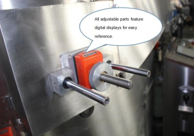 Close-up view of bottle storage ring and sorting mechanism in automatic bottle unscrambler