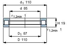 China G20Cr2Ni4A, carregar de AISI 52100 radial e carga axial esférica axiais rolamentos à venda