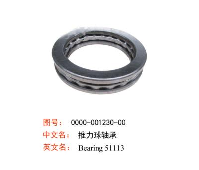 China Professioneel Duwkogellager 51113 EP-vorkheftruckdelen/ascontactkogellager Te koop