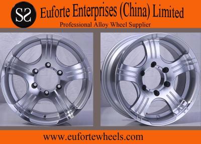 Cina 16x8 4x4 fuori dal fronte SUV della macchina dell'argento della strada Wheels15inch spinge con le doppie scanalature in vendita