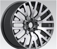 Cina cerchione della lega di alluminio dell'automobile delle repliche di land rover a 17,20,22 pollici in vendita