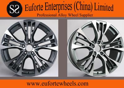 Cina la lega di alluminio del fronte della macchina del nero della ruota della replica di 21inch X4 20inch BMW SUV spinge per BMW X4 X5 X6 in vendita
