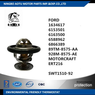 Cina Termostato 1634617 del liquido refrigerante 6153501 6163500 6588962 89TM-8575-AA 928M-8575-AE ERT216 SWT1510-92 per FORD MOTORCRAFT in vendita