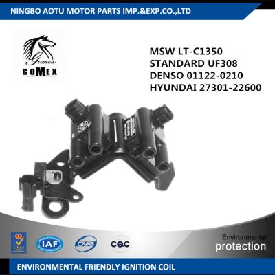 中国 ヒュンダイ 27301-22600 MSW LT-C1350 標準的な UF308 DENSO 01122-0210 の車のエンジンのイグニション・コイル 販売のため