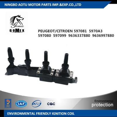 Cina Bobina di accesione dell'automobile PEUGEOT/CITROEN 597081 5970A3 597080 597099 9636337880 9636997880 parti dell'accensione in vendita