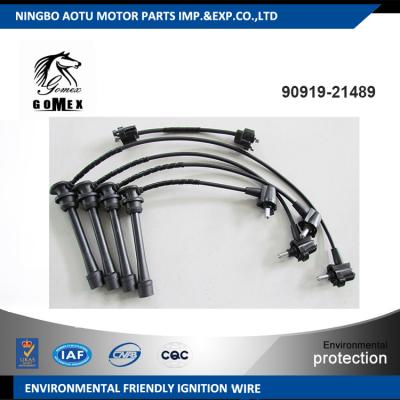 Cina Cablaggio ad alta tensione dell'accensione del silicone, kit di cablaggi dell'accensione, cavo 90919-21489 della candela per TOYOTA in vendita