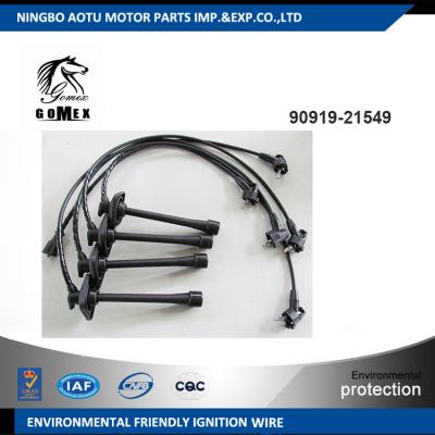 Cina Cablaggio ad alta tensione dell'accensione del silicone, kit di cablaggi dell'accensione, cavo 90919-21549 della candela per TOYOTA in vendita