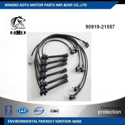 Cina Cablaggio ad alta tensione dell'accensione del silicone, kit di cablaggi dell'accensione, cavo 90919-21557 della candela per TOYOTA in vendita