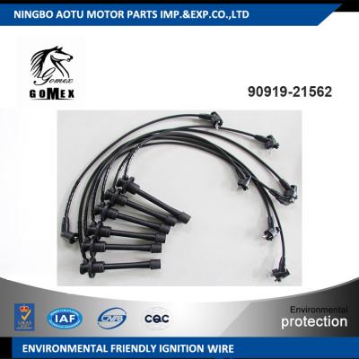 Cina Cablaggio ad alta tensione dell'accensione del silicone, kit di cablaggi dell'accensione, cavo 90919-21562 della candela per TOYOTA in vendita