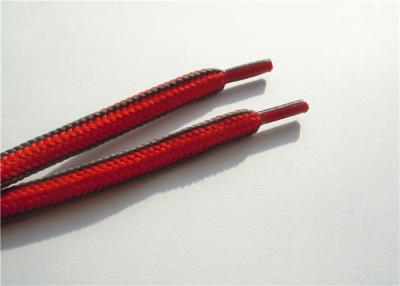 China Laços de sapata coloridos brilhantes de nylon da decoração lisos com ponta mental à venda