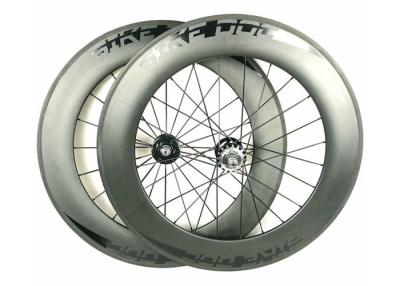 China Gang Wheelset 88MM 20.5mm des Kohlenstoff-700C örtlich festgelegte Breite Röhren im Verkauf zu verkaufen