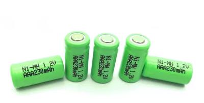 China 1/2AAA 230mAh 1.2 V NIMH Rechargeable Batteries For Walkie Talkie Intercom Wireless Interphone for sale