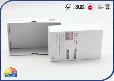 China Weiße Drucksache-Geschenkbox Farb-Matte Laminations 4C mit Papierbehälter zu verkaufen