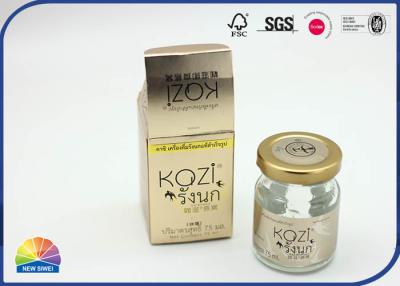 Китай Выбивая подгонянные коробки бумаги с покрытием логотипа 300г складывая для гнезда ласточек продается