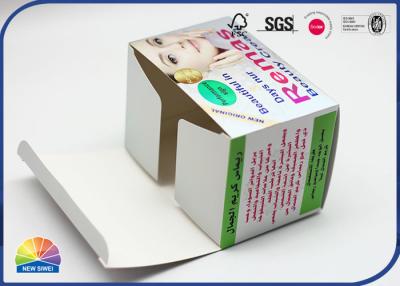 Китай Косметики завертывают упаковывая коробку в бумагу коробки складчатости с изготовленной на заказ печатью размера продается