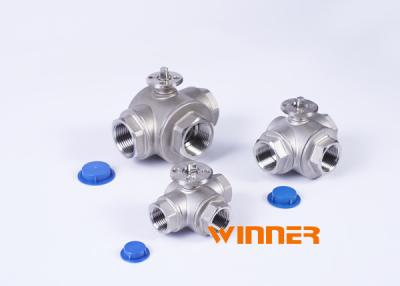 中国 DC3V DN25のBSP/NPT弁の糸との電気作動させた球弁3の方法 販売のため